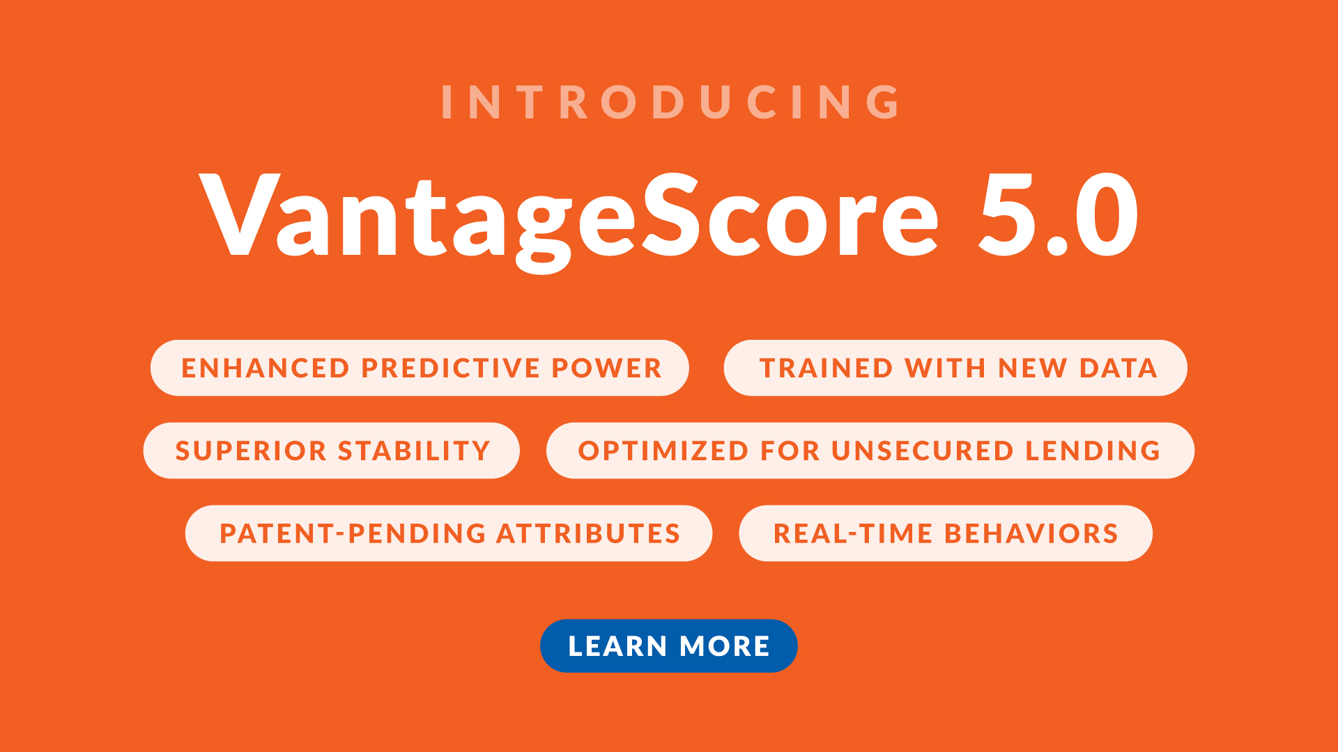 VantageScore 5.0 Is Here! Novel Attributes, Built on Post-Pandemic ...